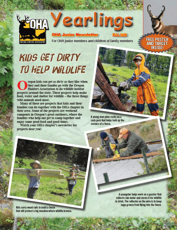 Publications - Oregon Hunters Association